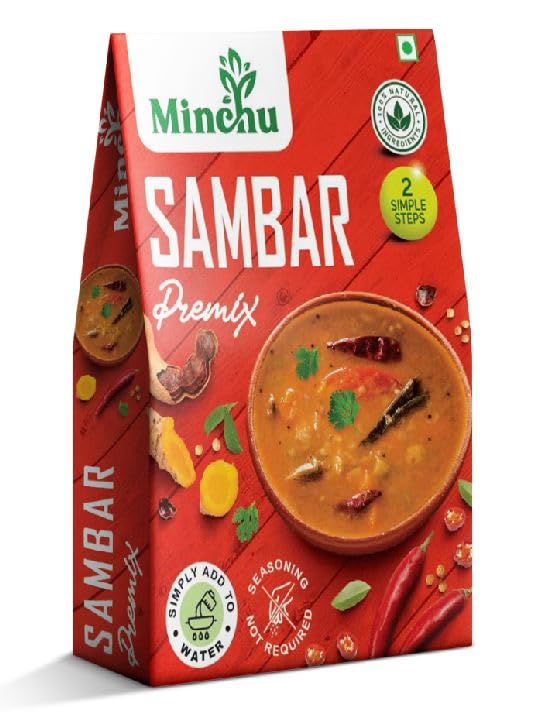 Michu Sambar Premix - Traditional South Indian Flavor | No ...