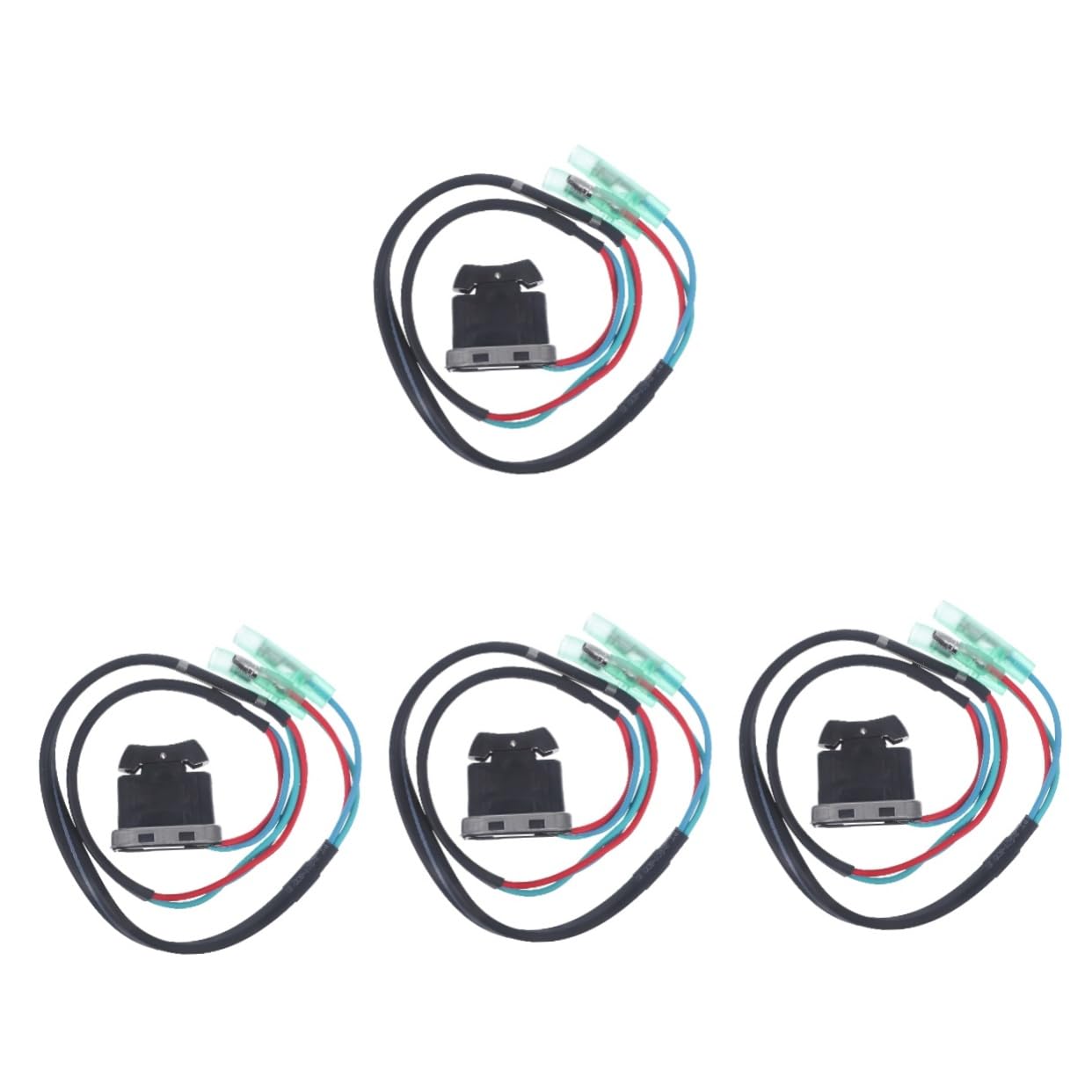 Buy HEALLILY 4pcs Outboard Motor Trim Switch Tilt and Trim Switch ...