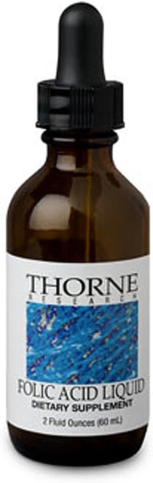 Amazon.com: Folic Acid Liquid 2 fl oz (60 mL) By Thorne Research ...