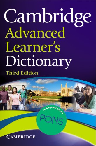 Cambridge Advanced Learner's Dictionary: WALTER, ELIZABETH (SENIOR ...
