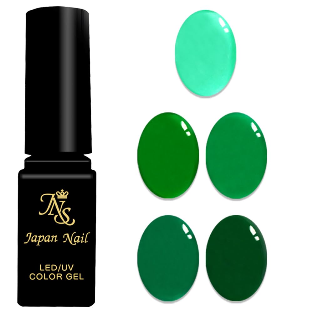 Amazon | ジャパンネイル カラージェル 日本製 化粧品登録済 LEDUV対応ジェル グリーンカラー 781 | ジャパンネイル ...