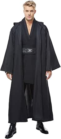 Rodwake Men Anakin Cosplay Costume Adult Sith Robes Adult Male Anakin ...