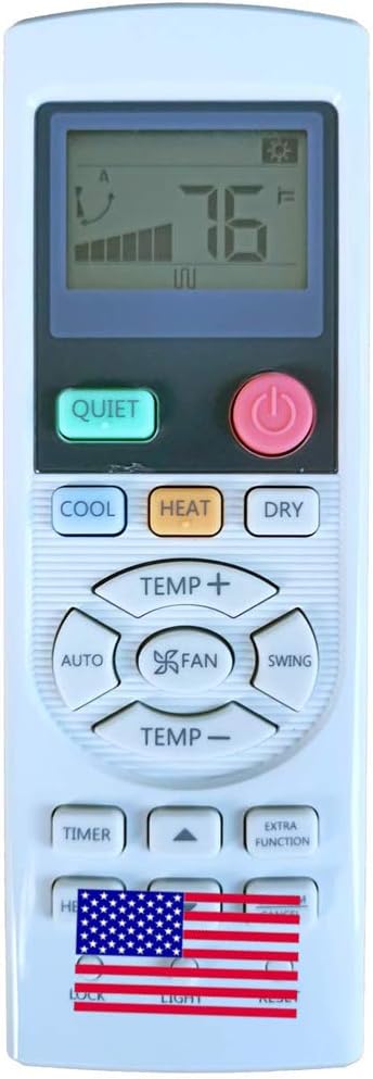 Amazon.com: Replacement for Haier AC Air Conditioner Remote Control YR ...