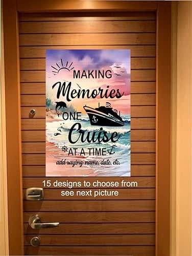 Amazon.com: Custom magnetic cruise Ship door decoration, personalized ...
