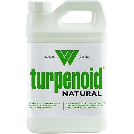 Amazon.com: Weber Odorless Turpenoid, Artist Paint Thinner and Cleaner ...