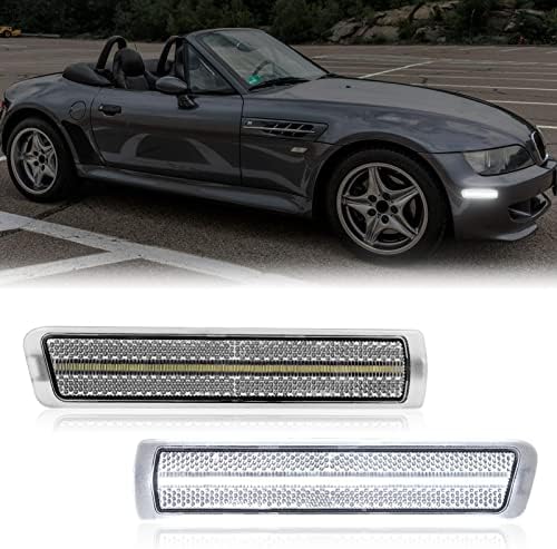 Amazon.com: AKKON - For BMW E37 Z3 Coupe Halogen Type Chrome Clear Dual ...