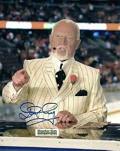 Amazon.com: Don Cherry Signed Picture - 8x10 NHL Pic - Autographed NHL ...