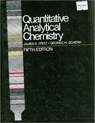 Amazon.com: Quantitative Analytical Chemistry: 9780205104802: Fritz ...