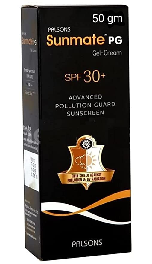 SUNM-ATE PG Gel Cream Spf 30+ 50gm : Amazon.in: Beauty