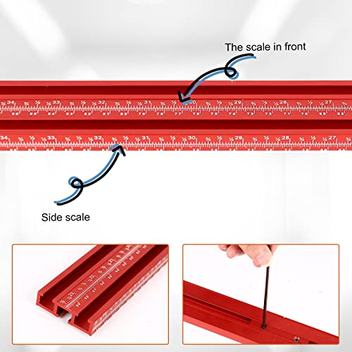Snapklik.com : Woodworking Parallel Guide Kit, Aluminium Alloy Circular ...