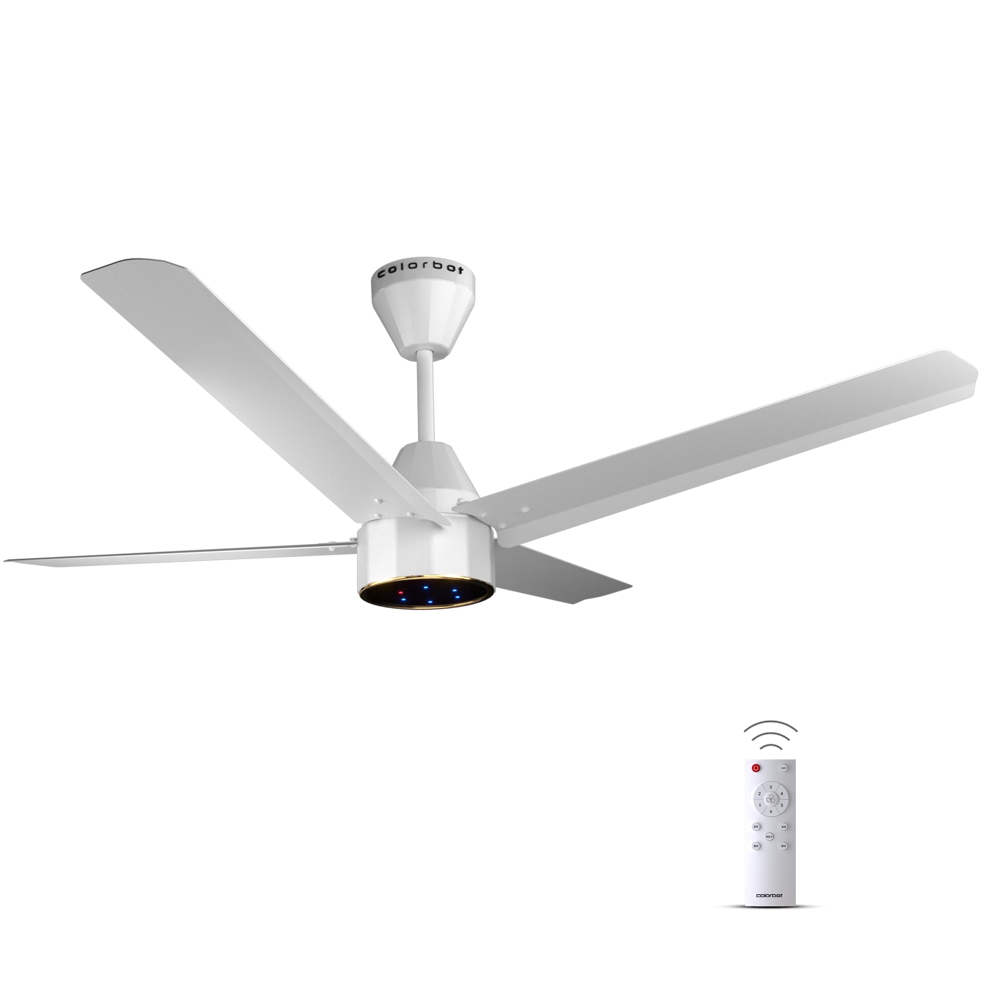 Buy Colorbot Knoxx Quad 1200 mm BEE 5 Star Rated 4 Blade Designer BLDC ...