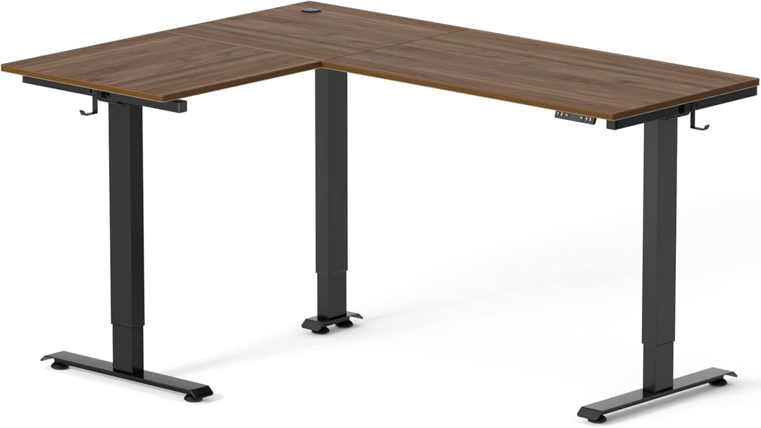 Amazon.com: FEZIBO Triple Motor L-Shaped Electric Standing Desk, 63 ...