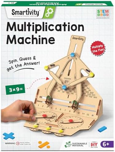 Buy Smartivity Fidget Multiplication Machine STEM DIY Fun Educational ...