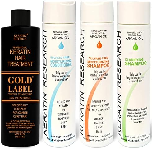 Amazon.com : Keratin Research Complex Brazilian Keratin Hair Argan Oil ...
