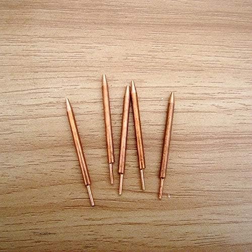 3mm*50mm alumina copper electrode head 18650 power battery double head ...
