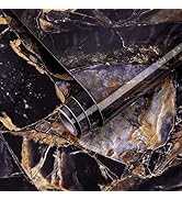 Decoroom Marble Effect Self Adhesive Vinyl Wrap 30x300cm, Marble Sticky ...