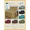 Amazon.com: MarCielo 3-Piece Embroidery Quilt Set Lightweight Bedspread ...