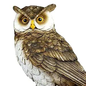 Buy TOG Owl Statue Office Animal Figurine Sculpture Home Decor Side ...
