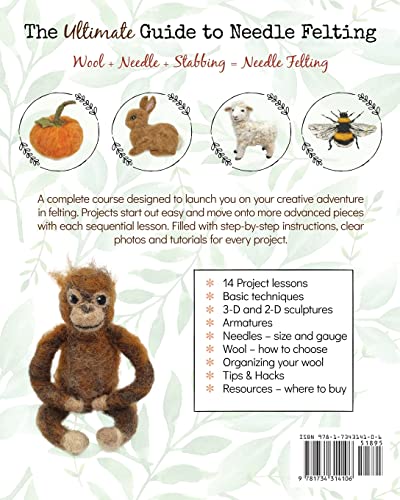 Snapklik.com : Needle Felting - A Complete Course: From Beginner To ...