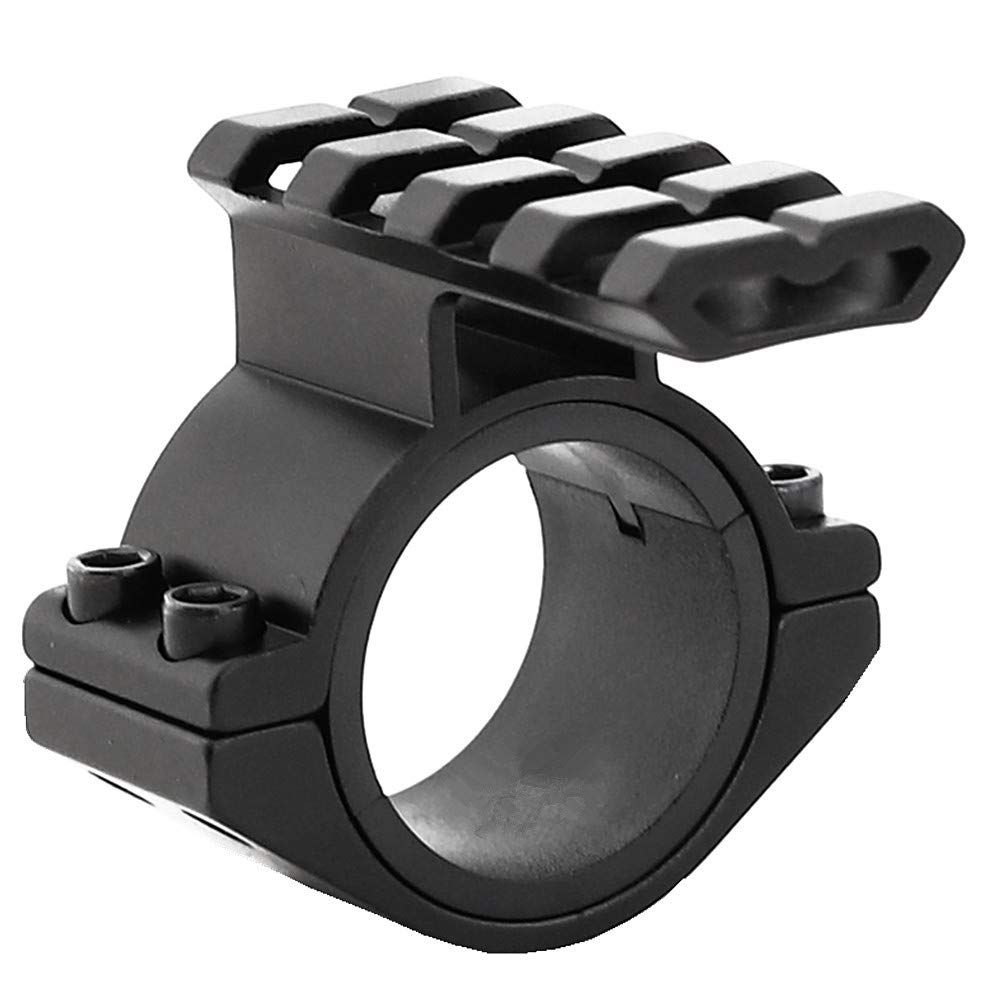 Snapklik.com : Jnrtifow Scope Barrel Clamp Mount 25.4mm & 30mm Ring Adapter