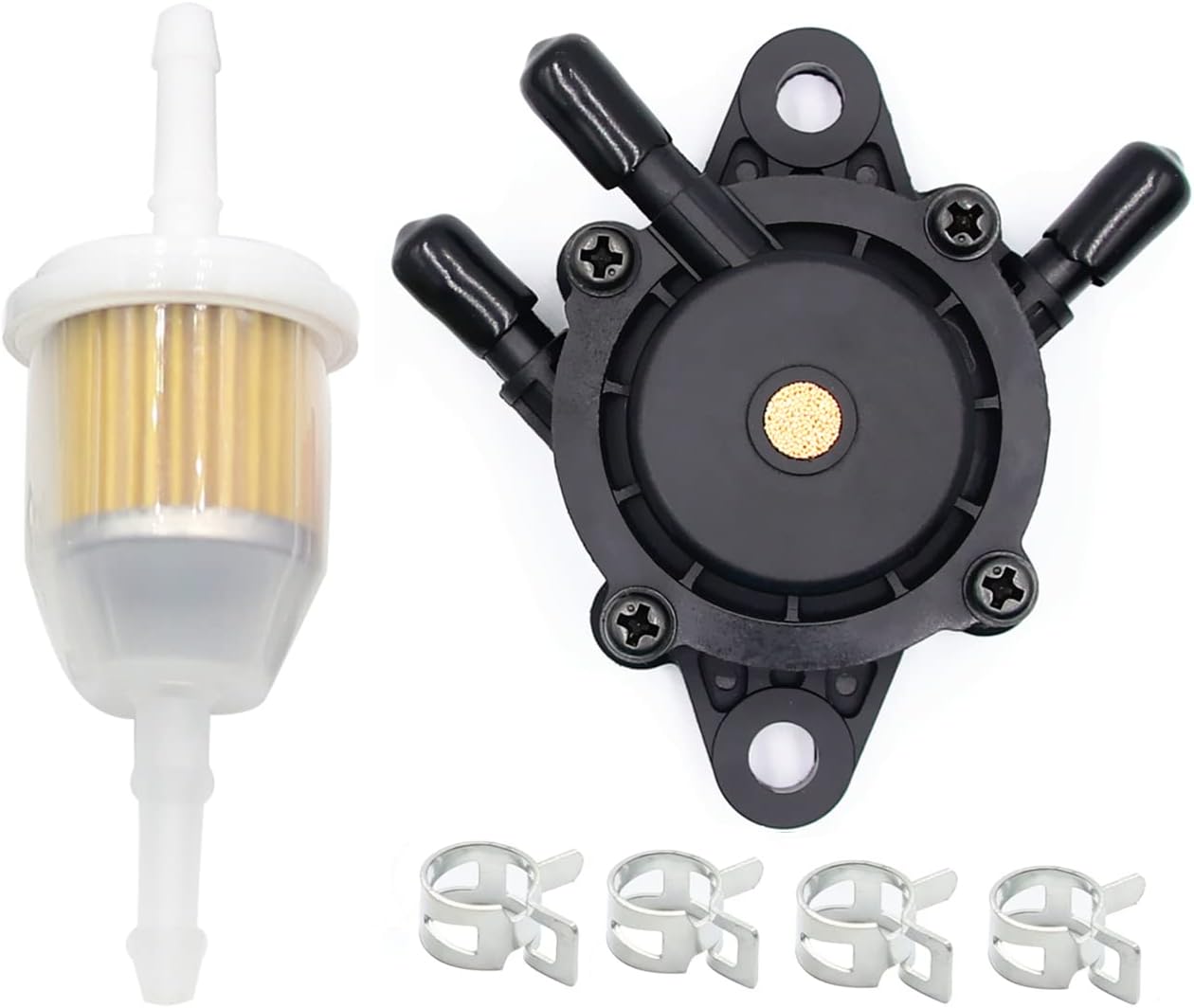 Amazon.com: 491922 Fuel Pump with Fuel Filter for Honda Kohler Kawasaki ...