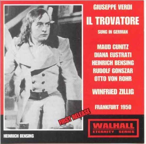 Il Trovatore (Dt)-Cunitz,Eustrati,Be - Diana Eustrati, Maud Cunitz ...