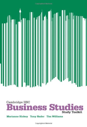 Cambridge HSC Business Studies 2ed Toolkit: Williams, Tim, Nader, Tony ...
