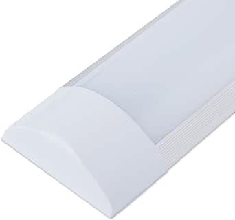 72W 6FT LED Batten Light, 7200 Lumens, 1800mm Linear Non-Flickering ...