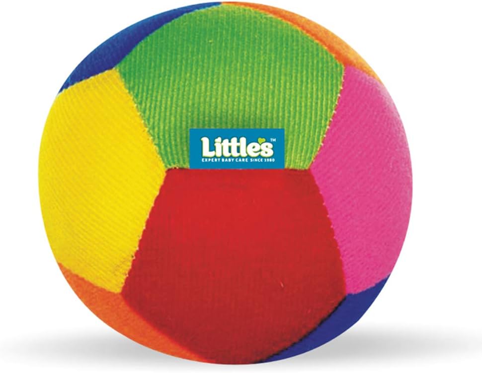 Buy Little's Soft Plush Baby Ball with Rattle Sound (size 11 cm,M ...
