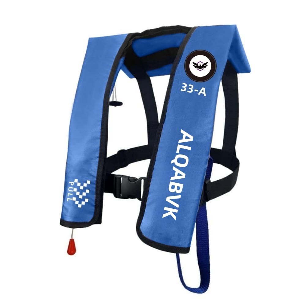Aldabvk Adult Automatic Inflatable Life Jacket, A-33, Kayak Buoyancy ...