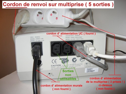 APC - LE1200I - Line-R 1200VA - Régulateur de Tension Automatique ...