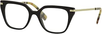 Amazon.com: BURBERRY Eyeglasses BE 2310 3757 Black : Clothing, Shoes ...