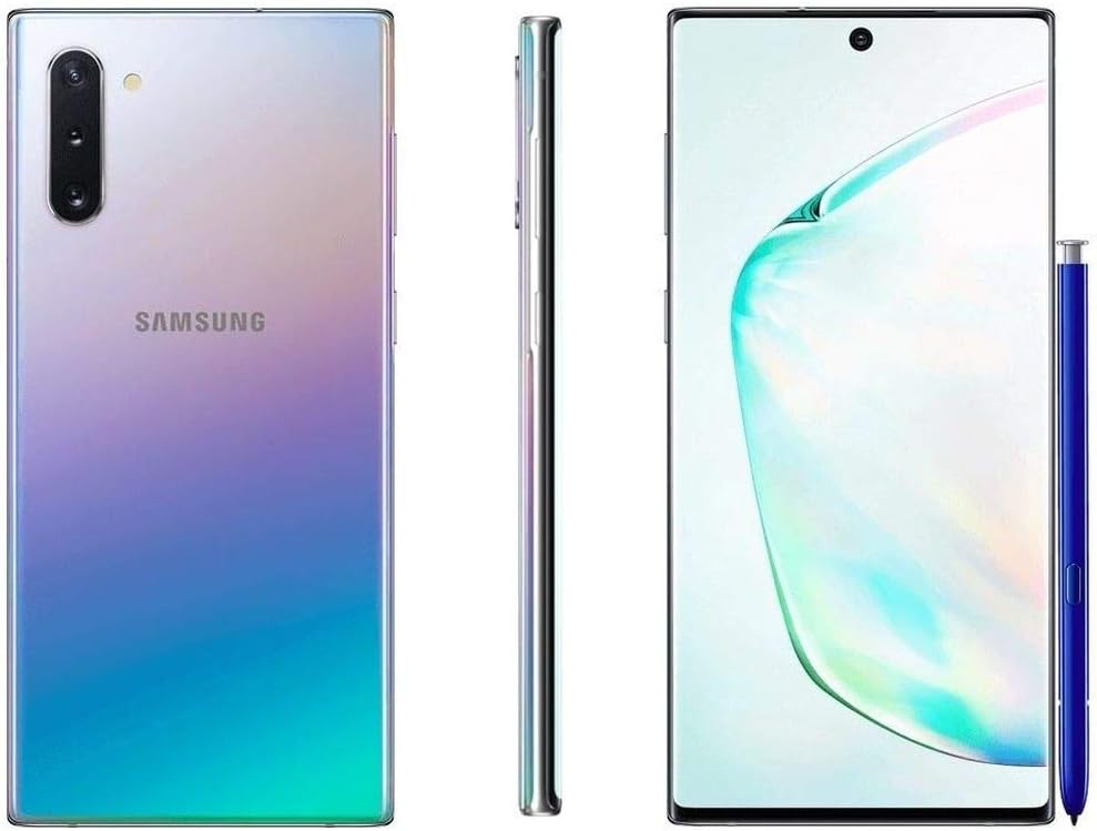 Amazon.com: Samsung Galaxy Note 10, 256GB, Aura Glow - Fully Unlocked ...