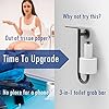 Amazon.com: Multi-Functional Toilet Paper Holder with Heavy Duty ...