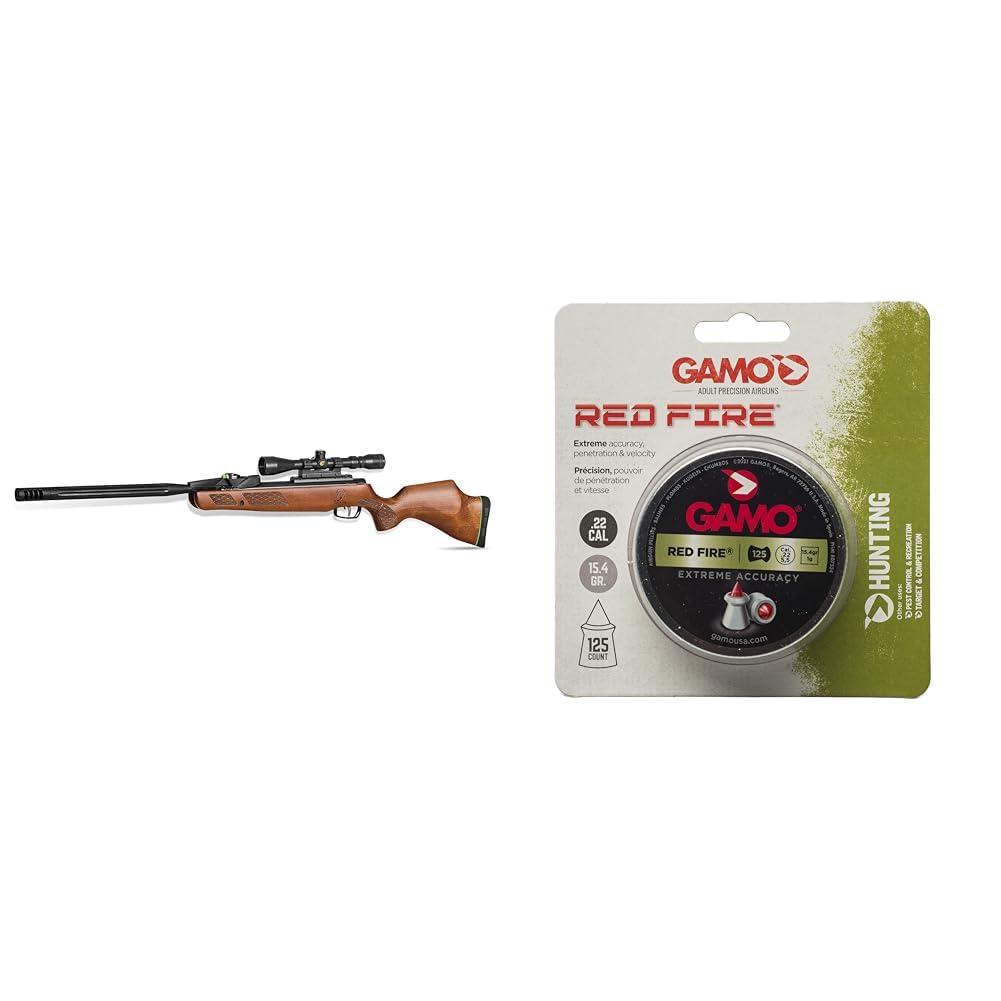High Velocity Pellets Gamo Red Fire & Rocket .22 Caliber Pellets - High ...