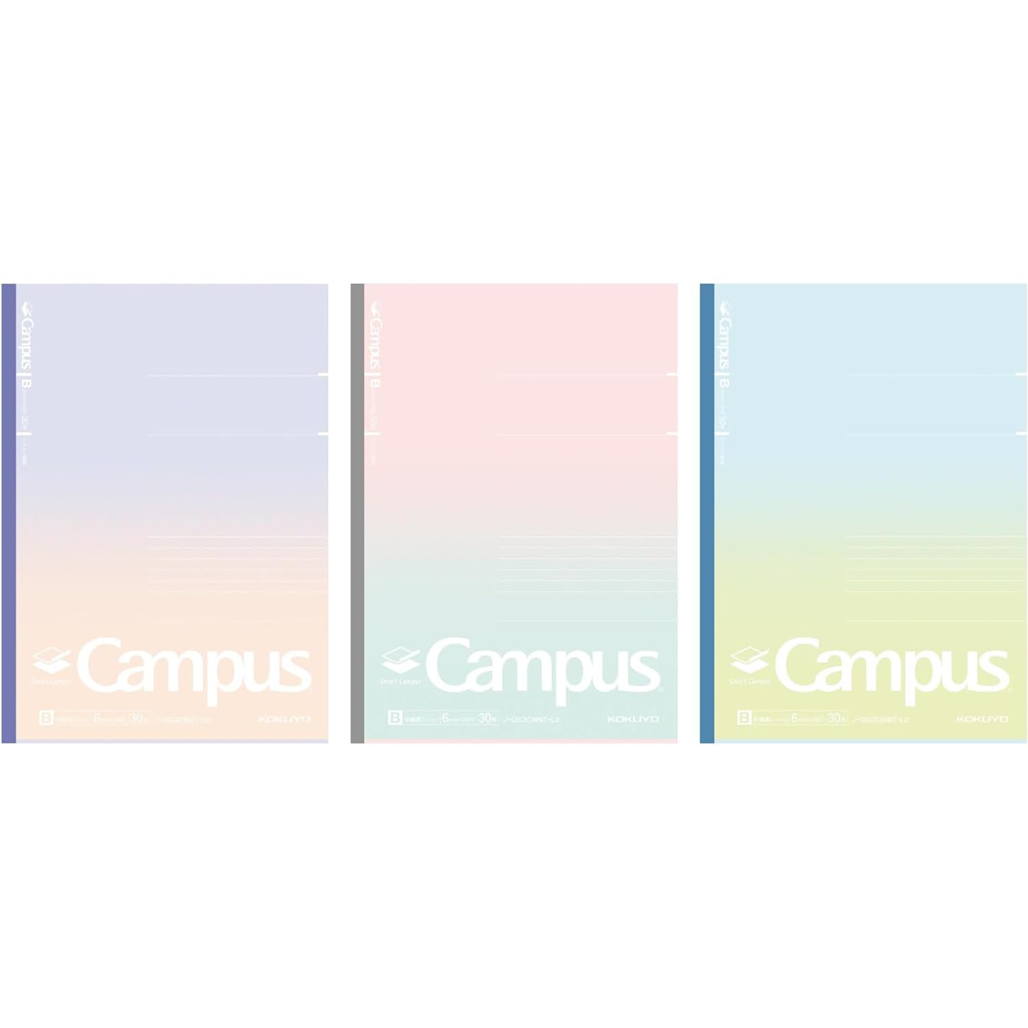 Snapklik.com : KOKUYO Smart Campus Notebook, Dot B 6mm Ruled, Semi-B5 ...