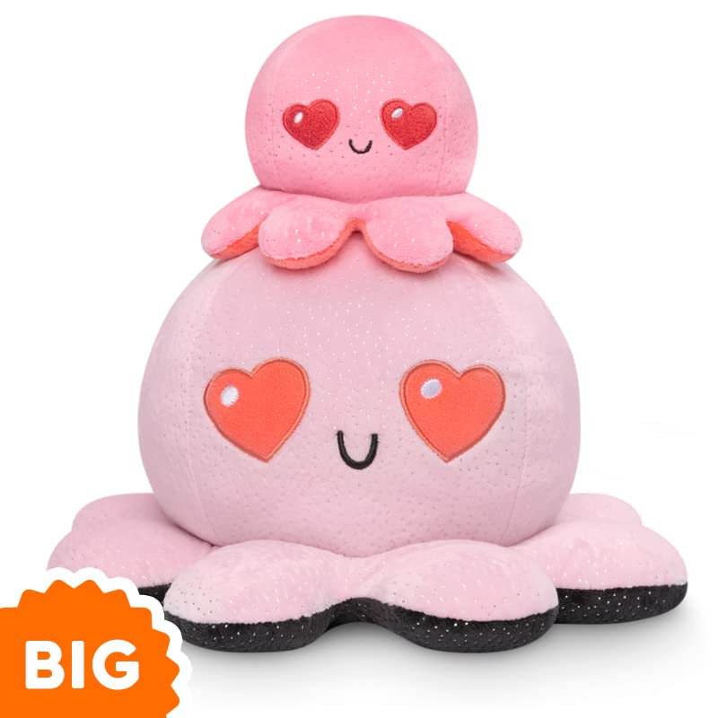 Snapklik.com : Original Reversible Big Octopus Plushie - Pink Heart ...