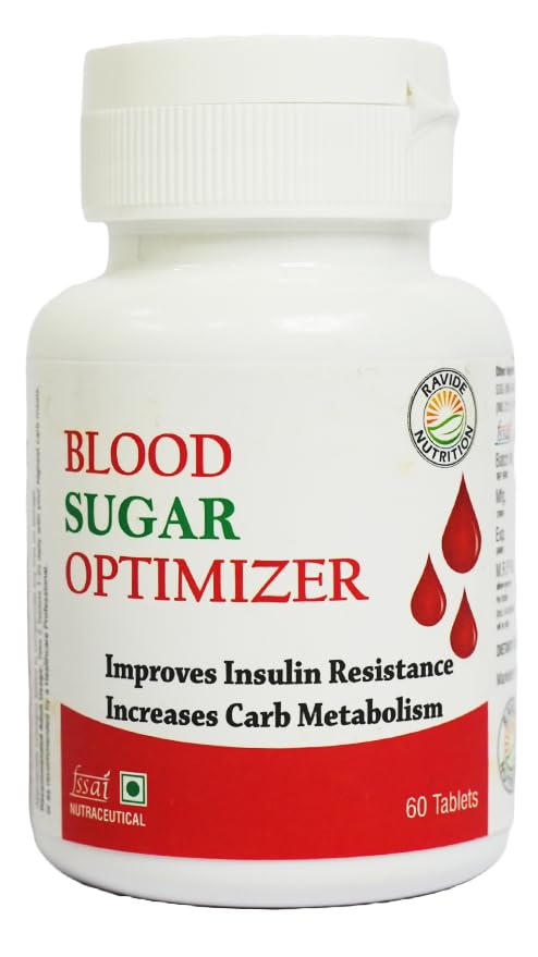 Ravide Nutrition Blood Sugar Optimizer For Efficient Carb Metabolism Tablets - 60 Count : Amazon ...