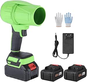 Amazon.com: biqozi Cordless Leaf Blower Handheld, Electric Turbo Jet ...