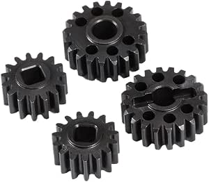 Amazon.com: Heat Treated Steel Overdrive Gear Set Compatible with 1/10 ...