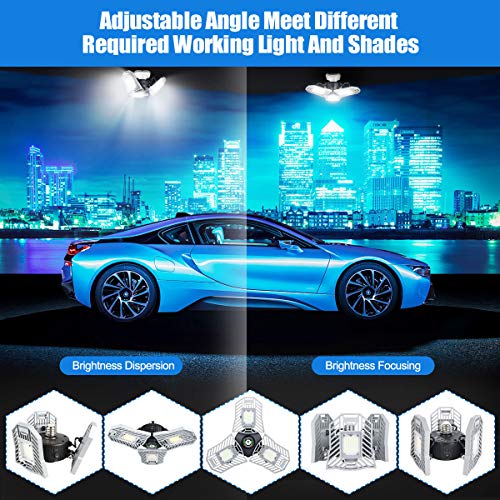Deformable LED Garage Lights Motion Activated - Led Deformable Garage ...