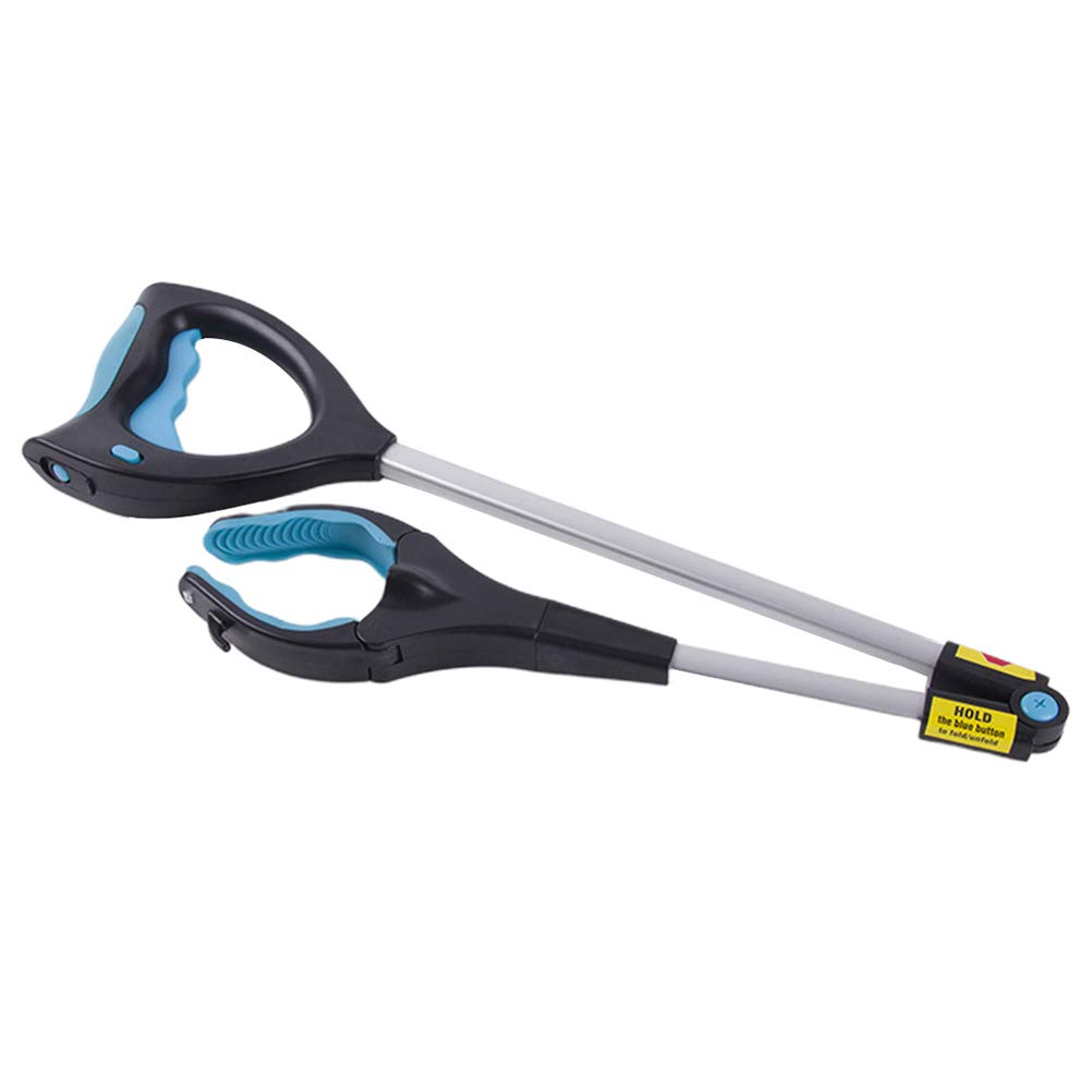 Buy Reacher Grabber Tool, Lightweight Foldable Litter Picker, Long Arm ...