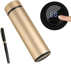 Amazon.com: NC Smart Insulation Cup Stainless Steel Frosted Touch ...