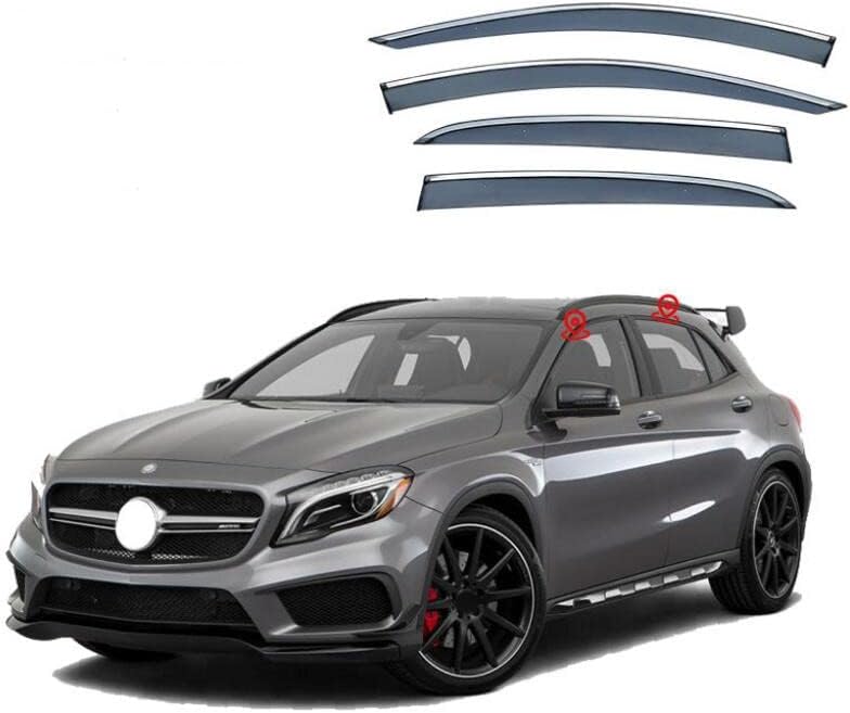 Car Rain Shield For Benz GLA Class 2013 2014 2015 2016 2017 2018-2023 ...