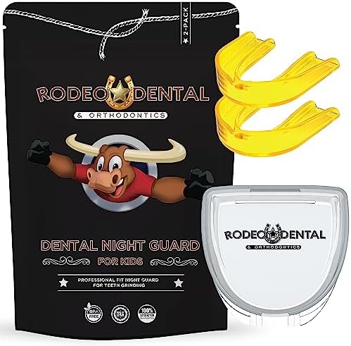 Amazon.com: Rodeo Dental Nightguard for Kids, Professional Fit Night ...