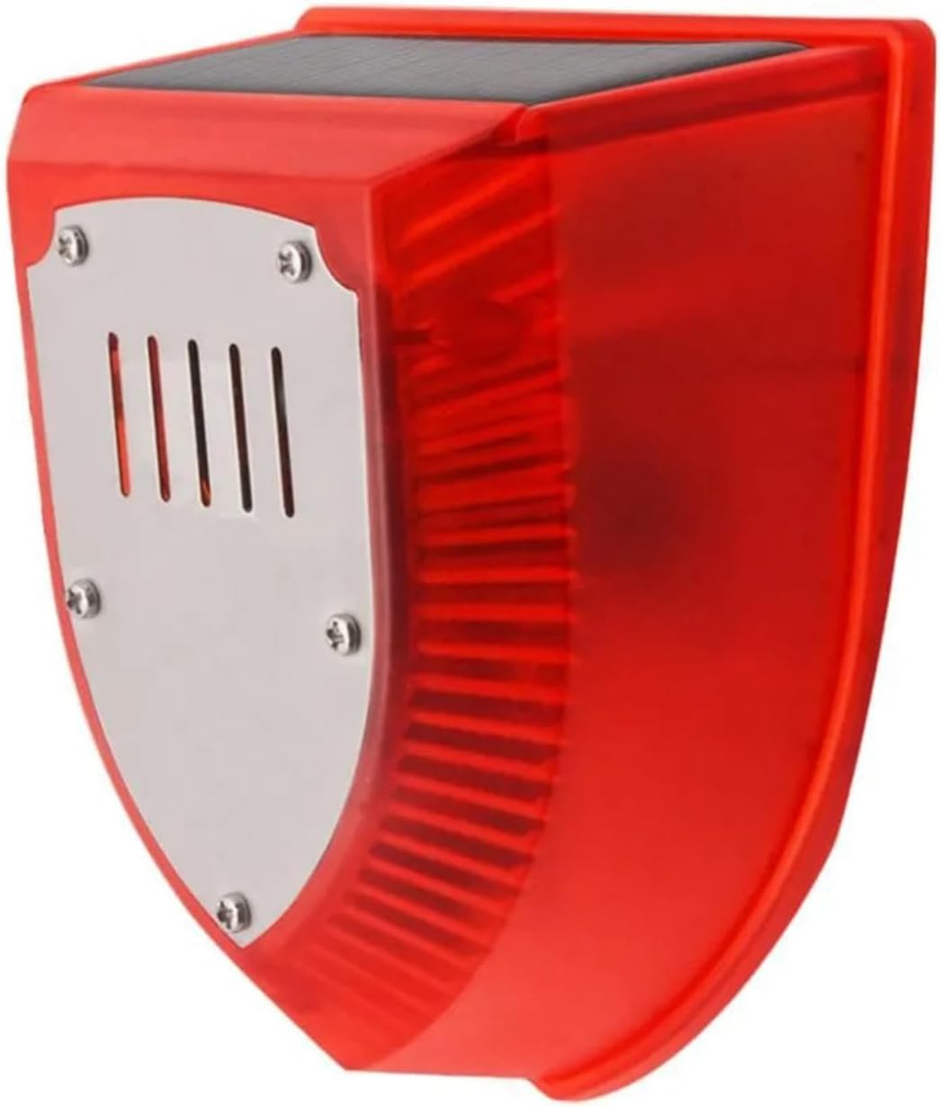 zolyet Solar Alarm, Orchard Animal Repellent, Sound and Light Alarm ...