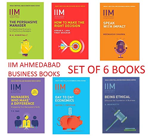 IIM / IIMA Ahmedabad Business Books Series | Set of 6 Books | Day to ...