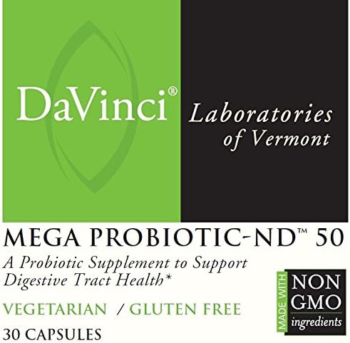 Davinci Laboratories – Mega Probiotic Nd 50, Suplemento probiótico no ...