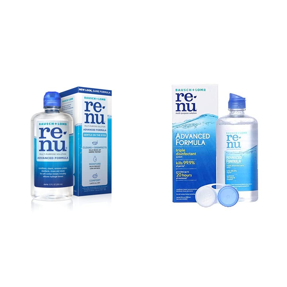 Buy Bausch & Lomb ReNu Advanced Triple Disinfect Formula Multi-Purpose ...