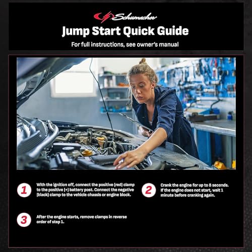 Snapklik.com : Schumacher DSR119 DSR ProSeries Rechargeable AGM Jump ...